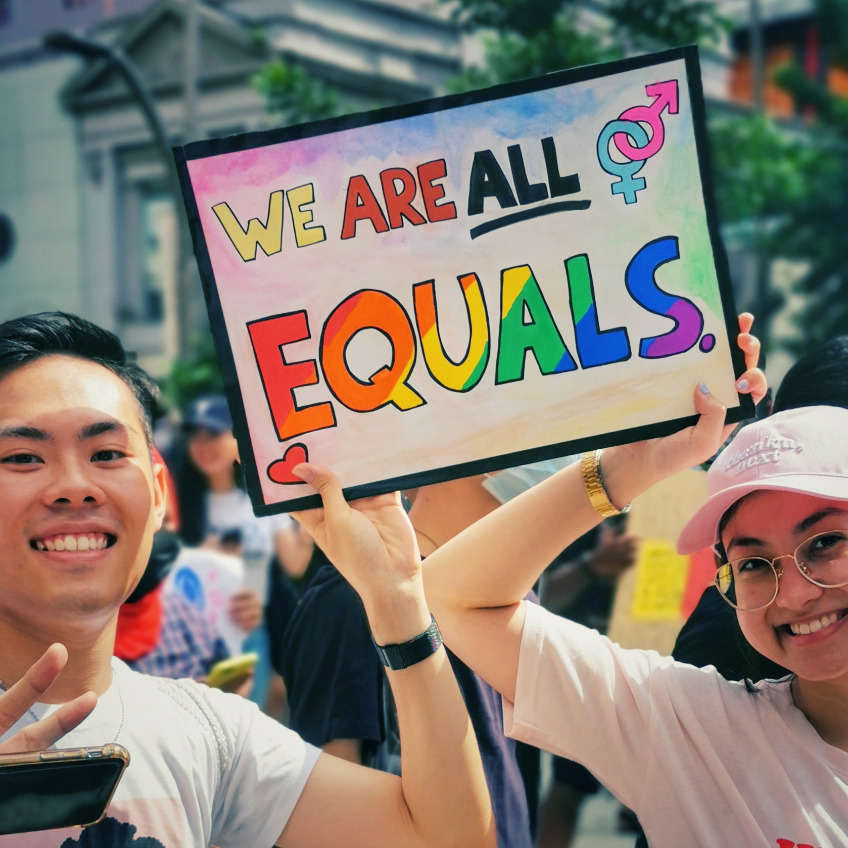 The Most Creative Rainbow Placards We Spotted at #WomensMarchMY ...